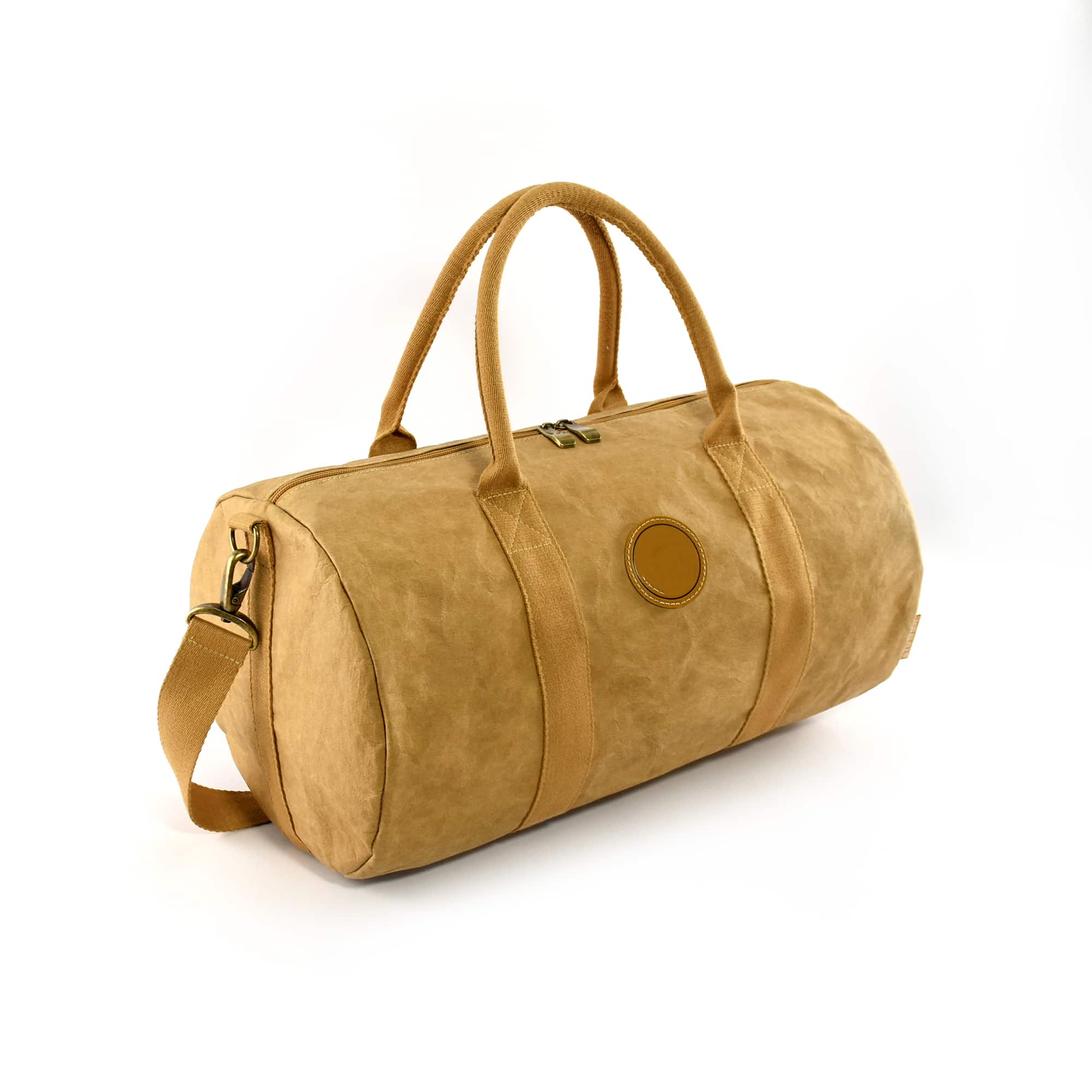 Branded Promotional Jakob Kraft Paper Duffle Bag - Coastal Direct ...